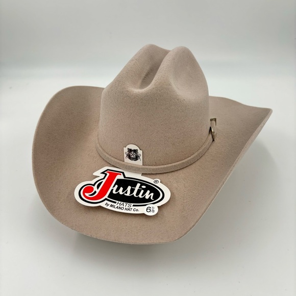 Justin Boots | Accessories | Justin Rodeo Silverbelly Cowboy Hat 6 78 ...
